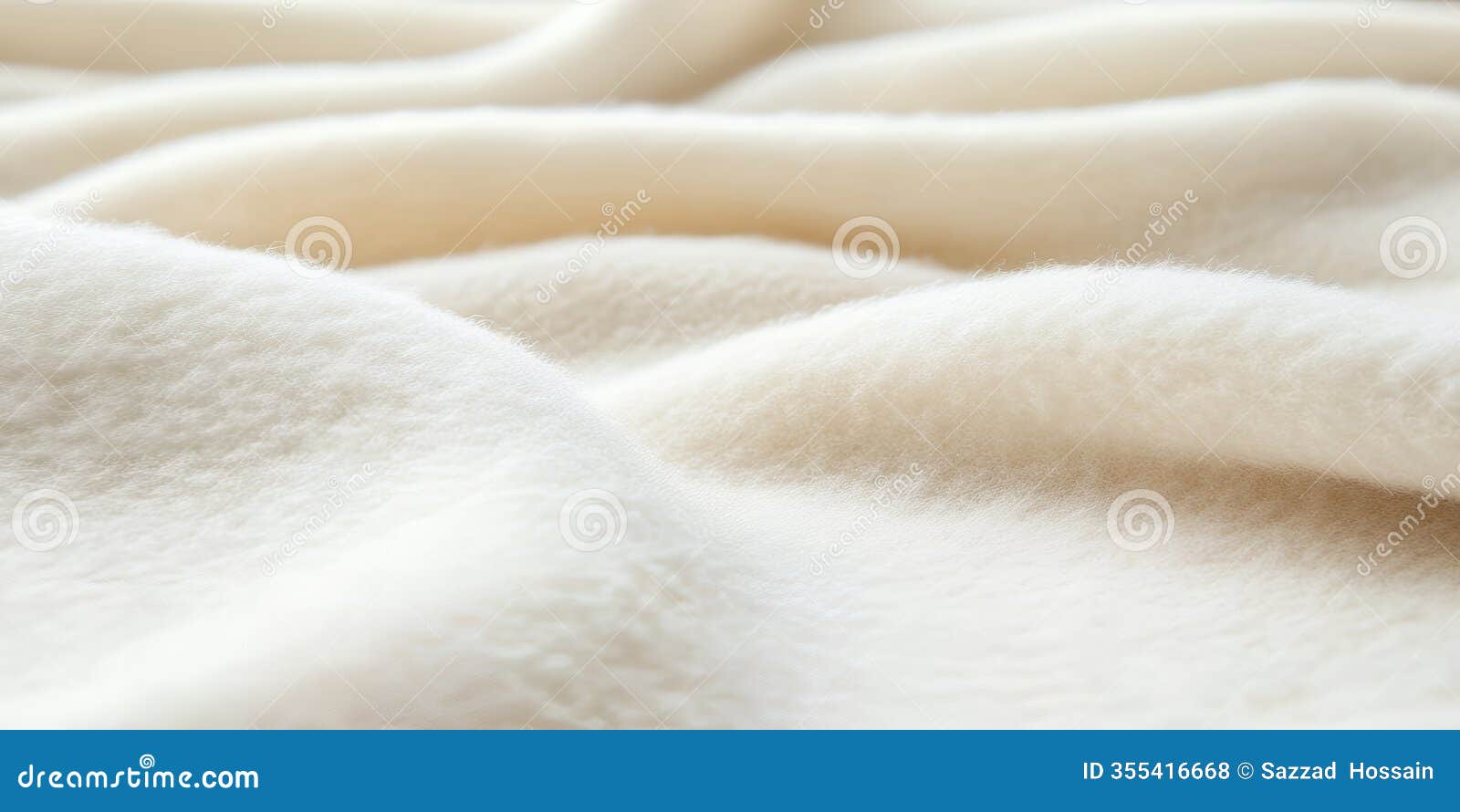 Luxurious Soft Cream Colored Fluffy Knit Fabric Texture Background ...