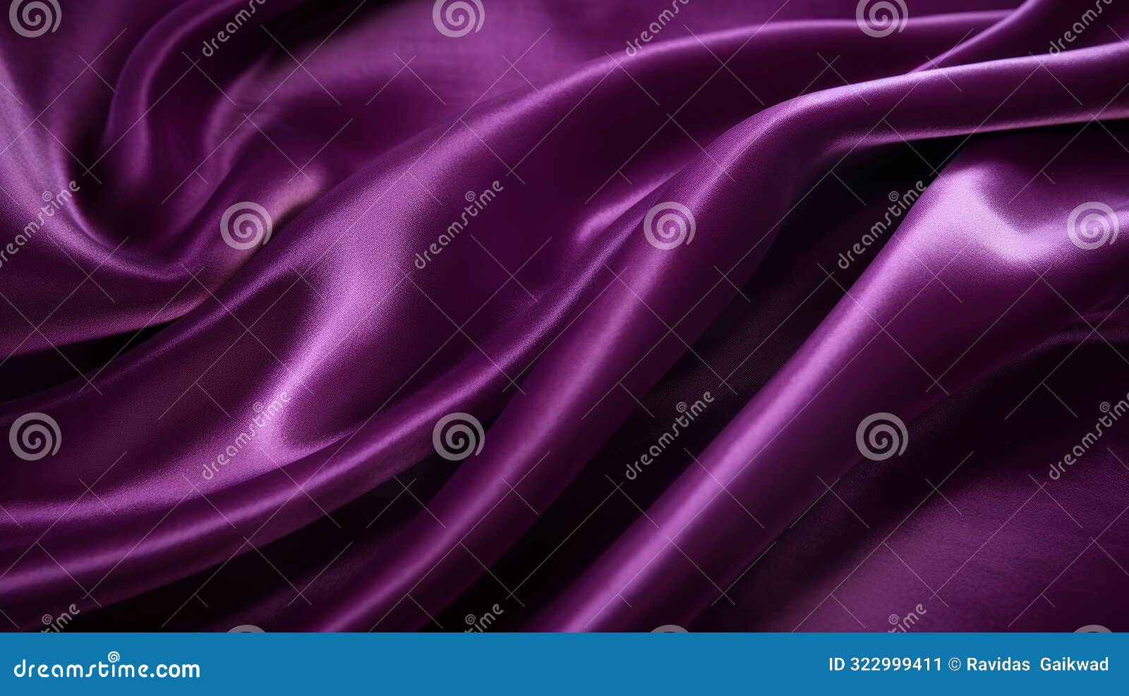 Luxurious Velvet Fabric in Deep Purple Stock Illustration ...