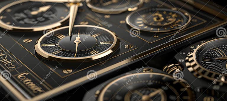 Luxurious Watch Customization App Progress Bar with Metallic and Gem ...