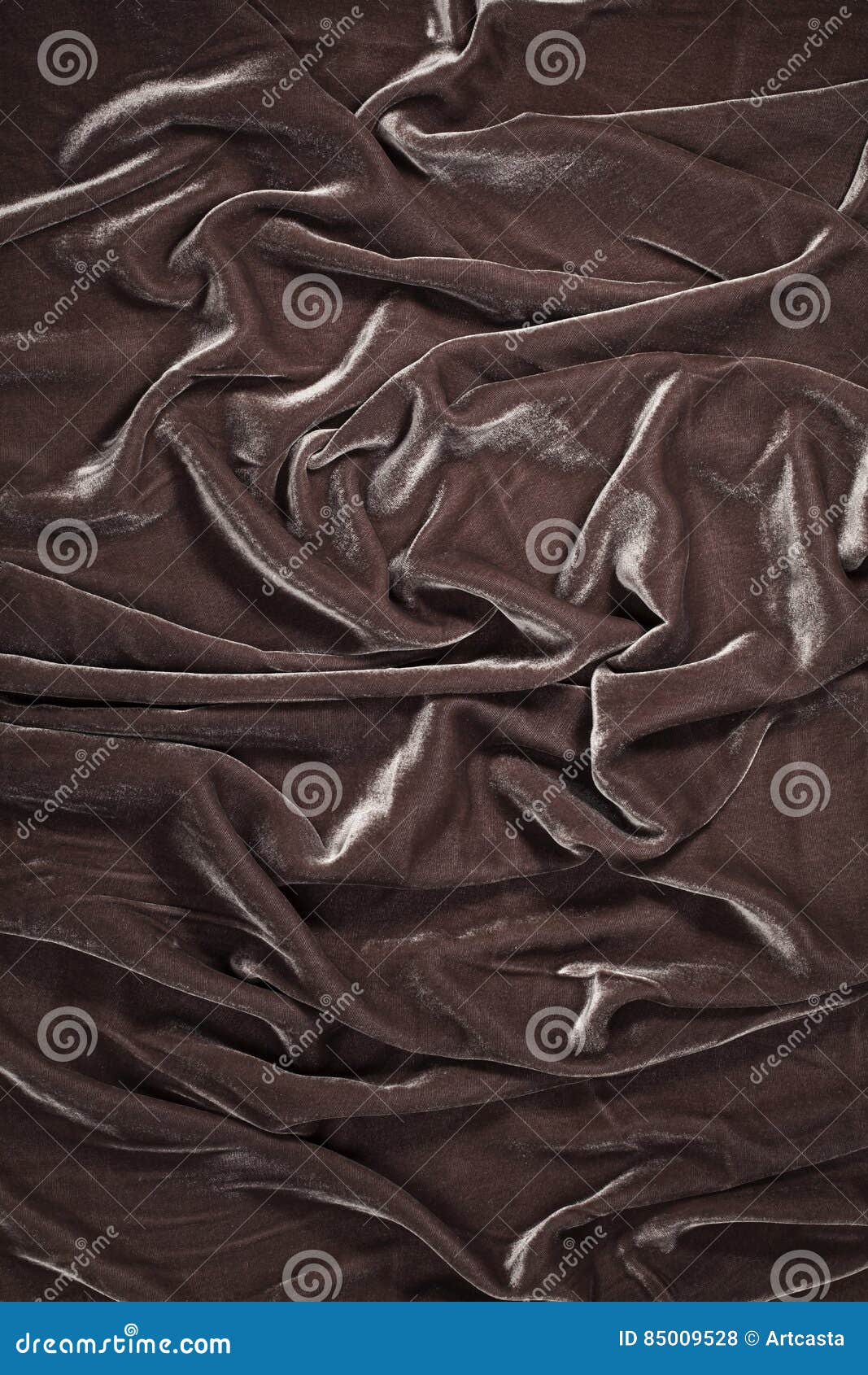 Luxurious Waves of Velvet Background Stock Photo - Image of crumpled ...