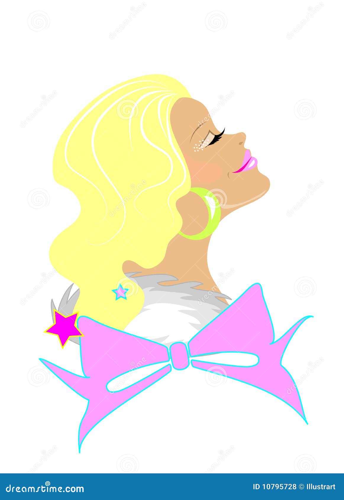 Luxury stock vector. Illustration of cute, richness, pink - 10795728