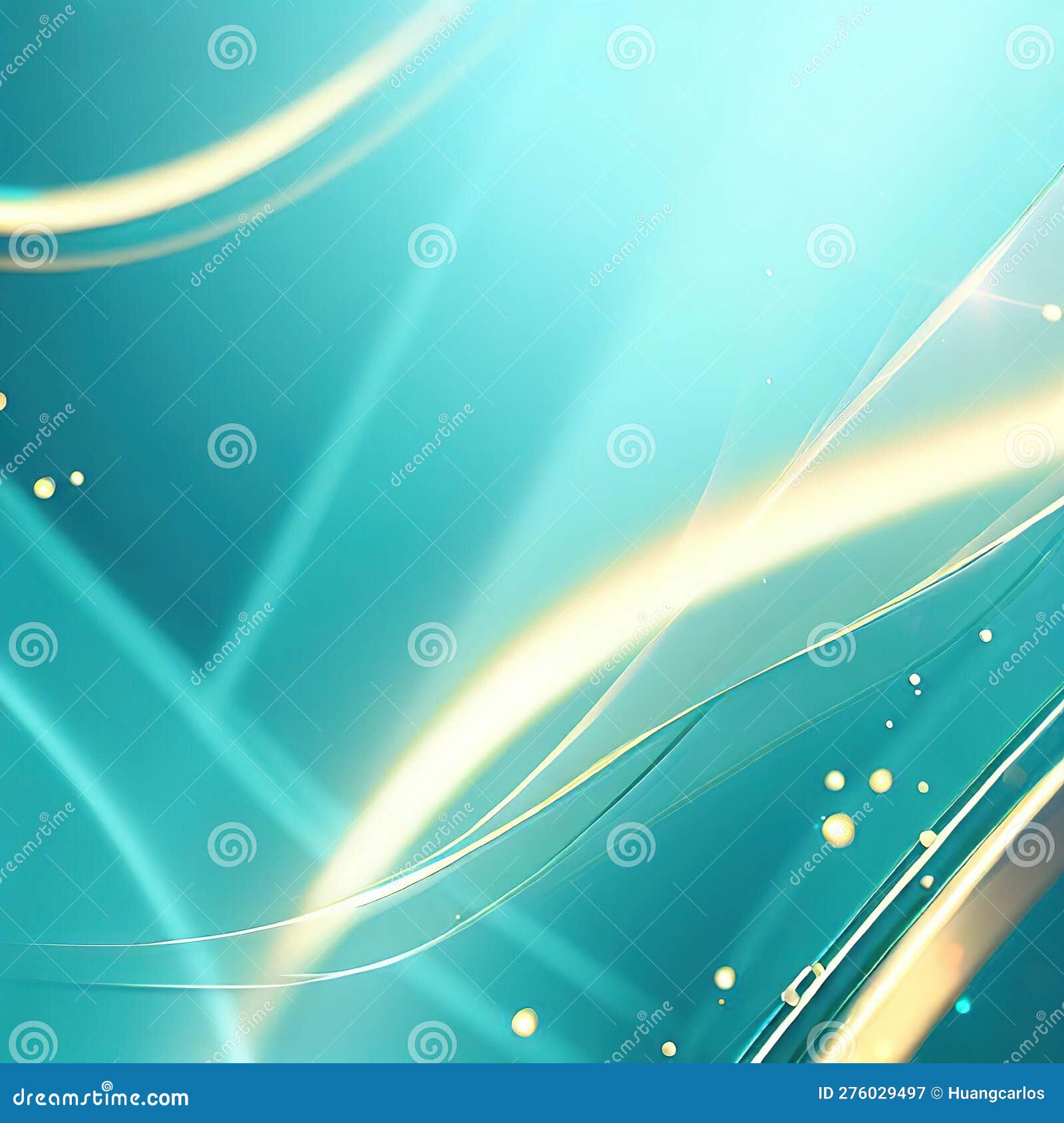 Luxury Abstract Cyan and Gold Background with Glitter Light Effect ...