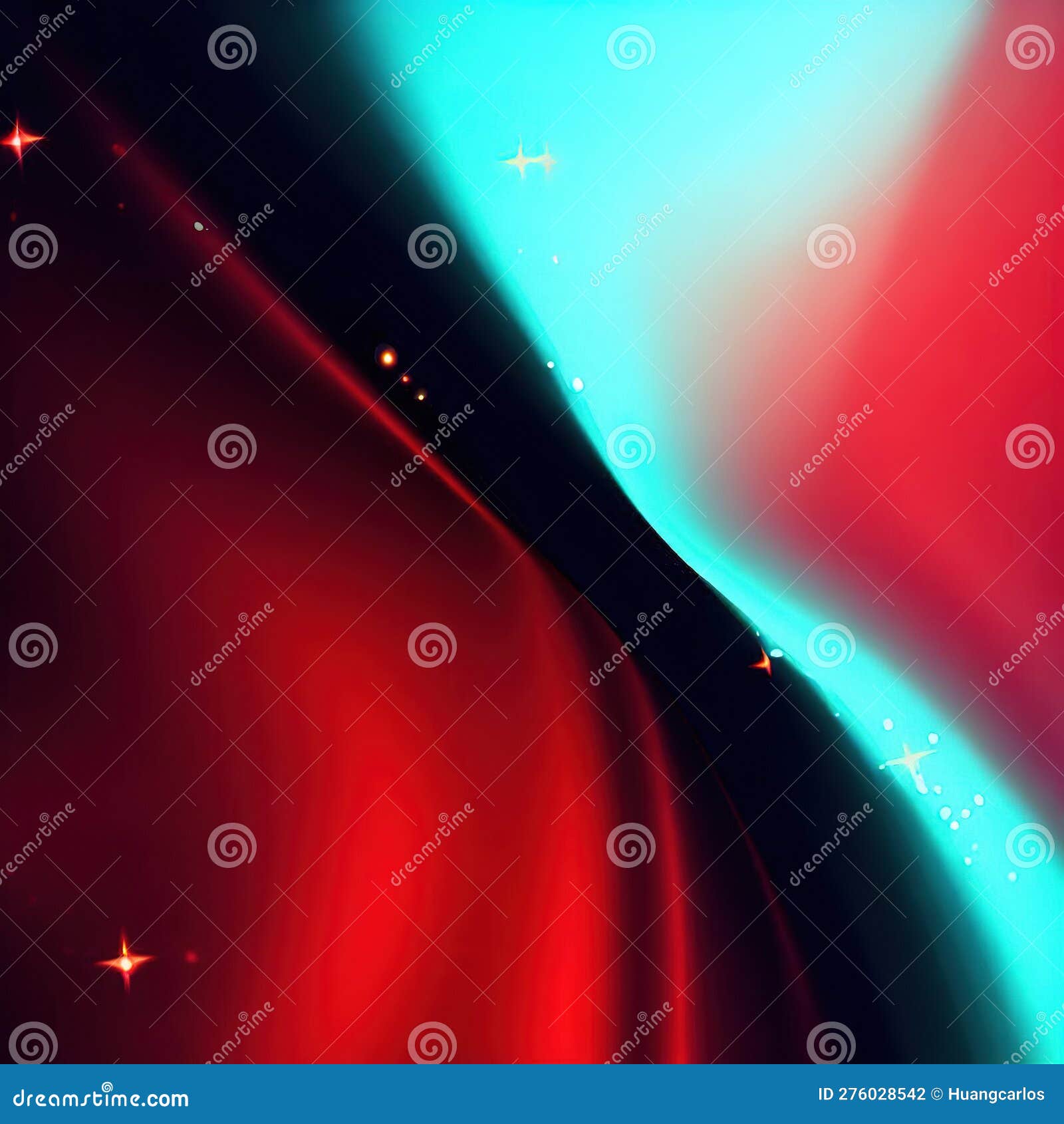 Luxury Abstract Cyan and Red Background with Glitter Light Effect ...