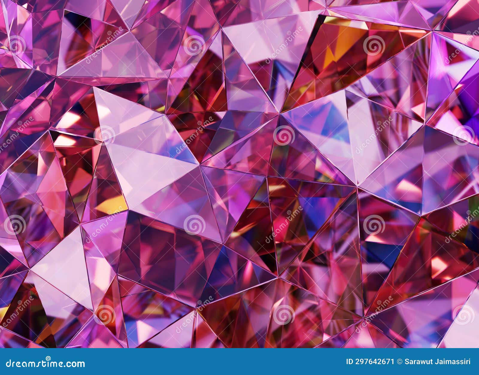 Luxury Abstract Realistic Purple Crystal Texture Reflection Close Up ...