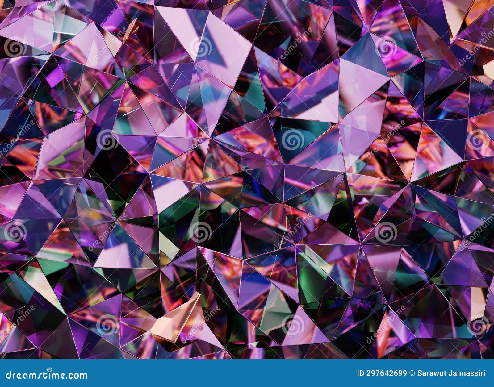 Luxury Abstract Realistic Purple Crystal Texture Reflection Close Up ...