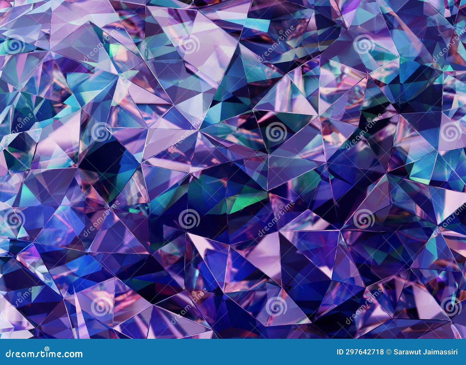 Luxury Abstract Realistic Purple Crystal Texture Reflection Close Up ...