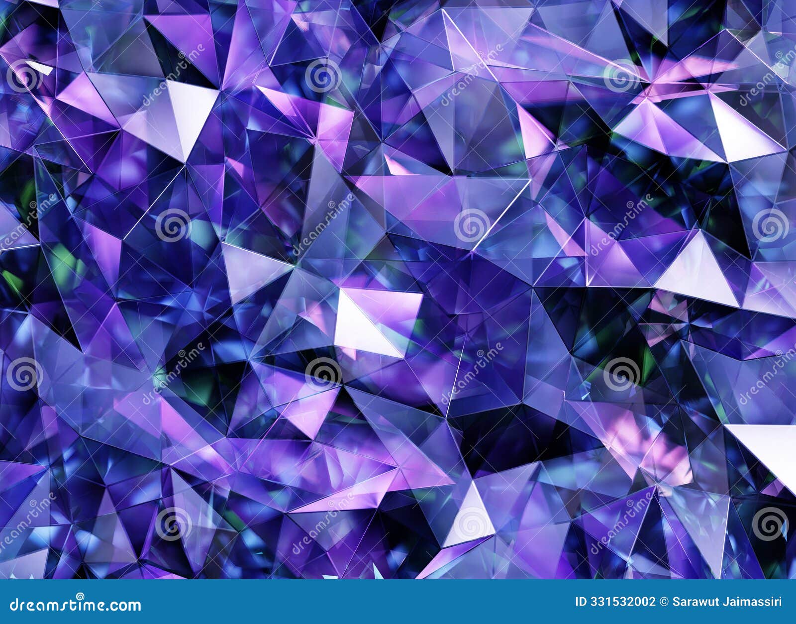 Luxury Abstract Realistic Purple Crystal Texture Reflection Close Up ...