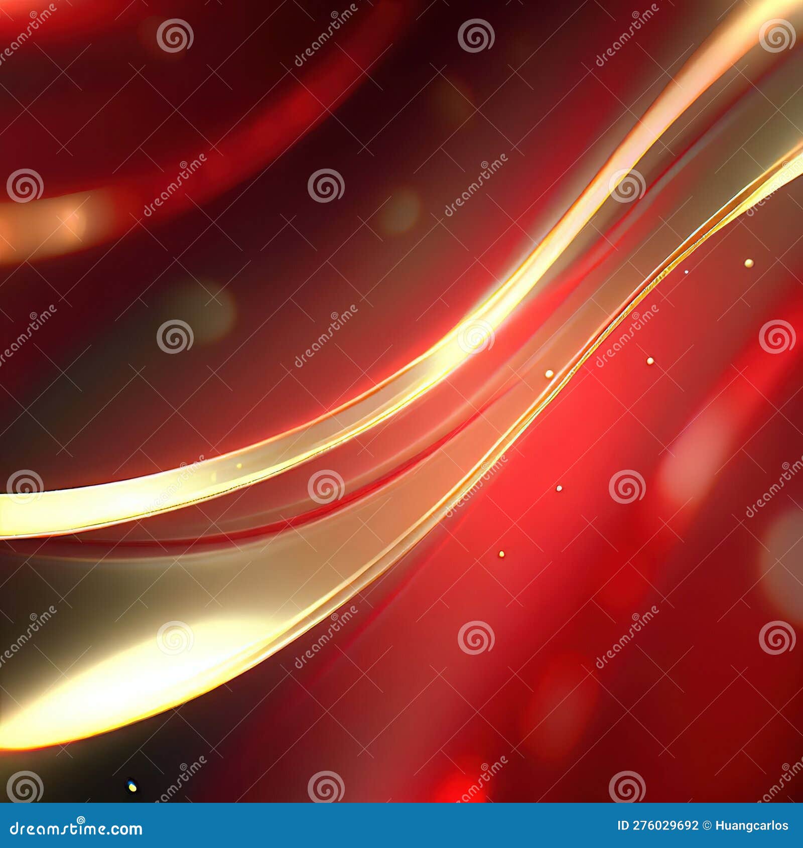 Luxury Abstract Red and Golden Background with Glitter Light Effect ...