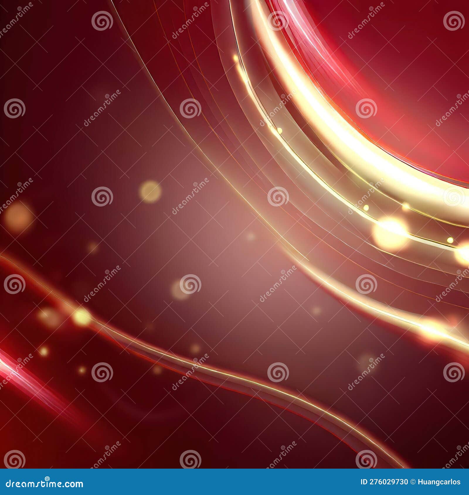 Luxury Abstract Red and Golden Background with Glitter Light Effect ...