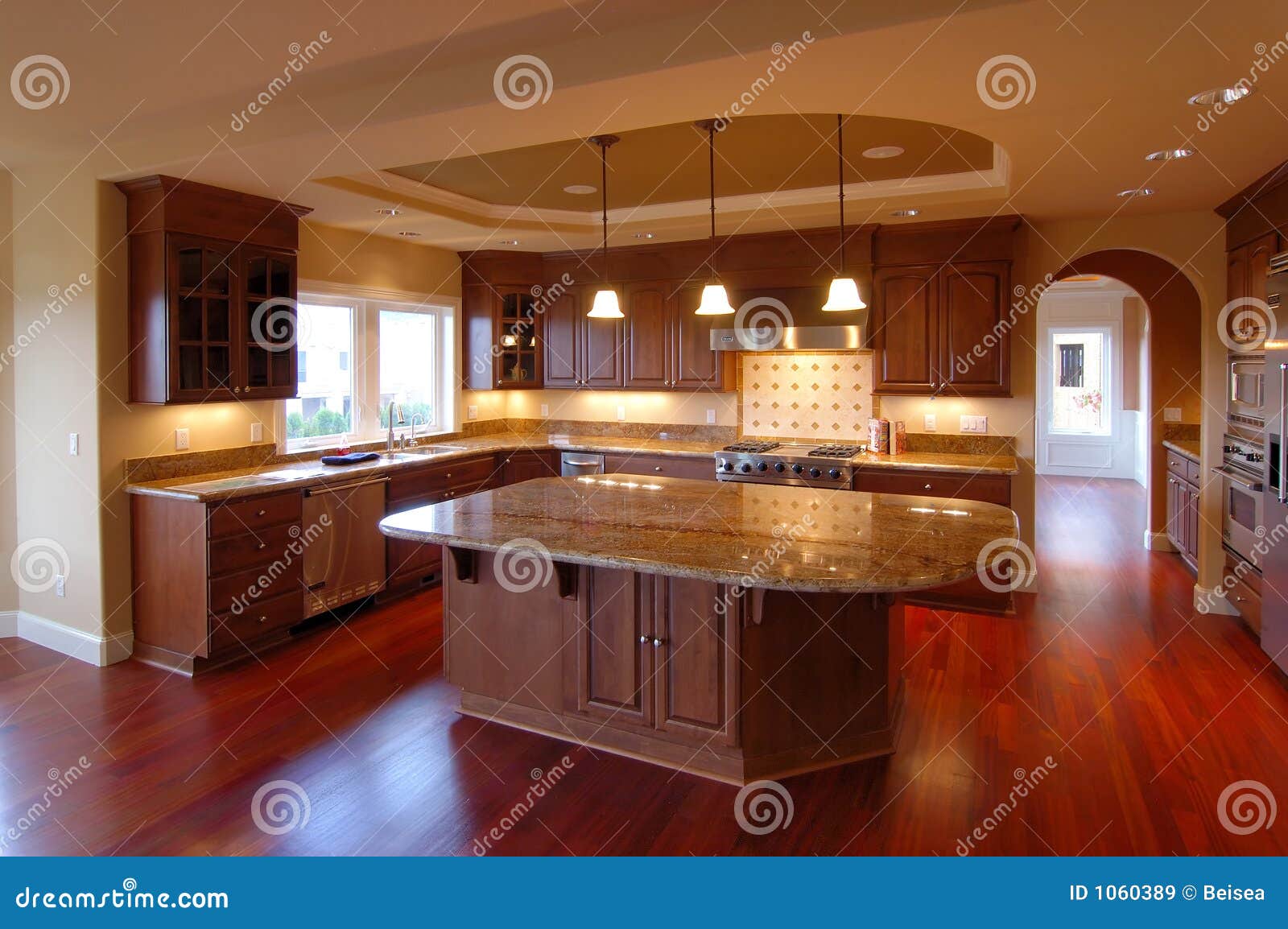 Luxury American House Interior No.4 Royalty Free Stock Images - Image ...