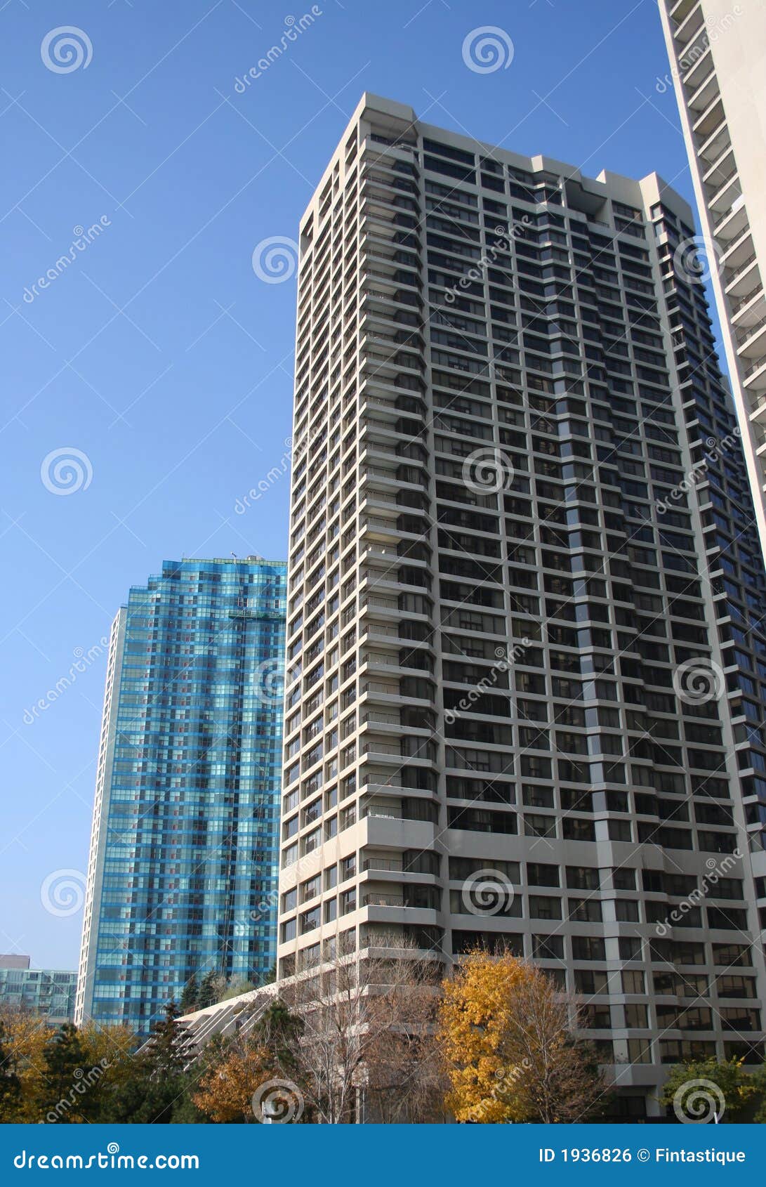 Luxury apartment buildings stock photo. Image of apartment - 1936826
