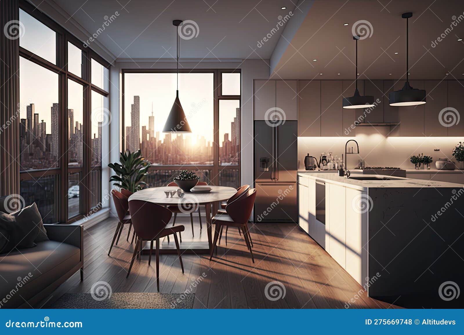 Luxury Apartment, with Floor-to-ceiling Aluminium Windows and ... Luxury Apartment, with Floor-to-ceiling Aluminium Windows and ...