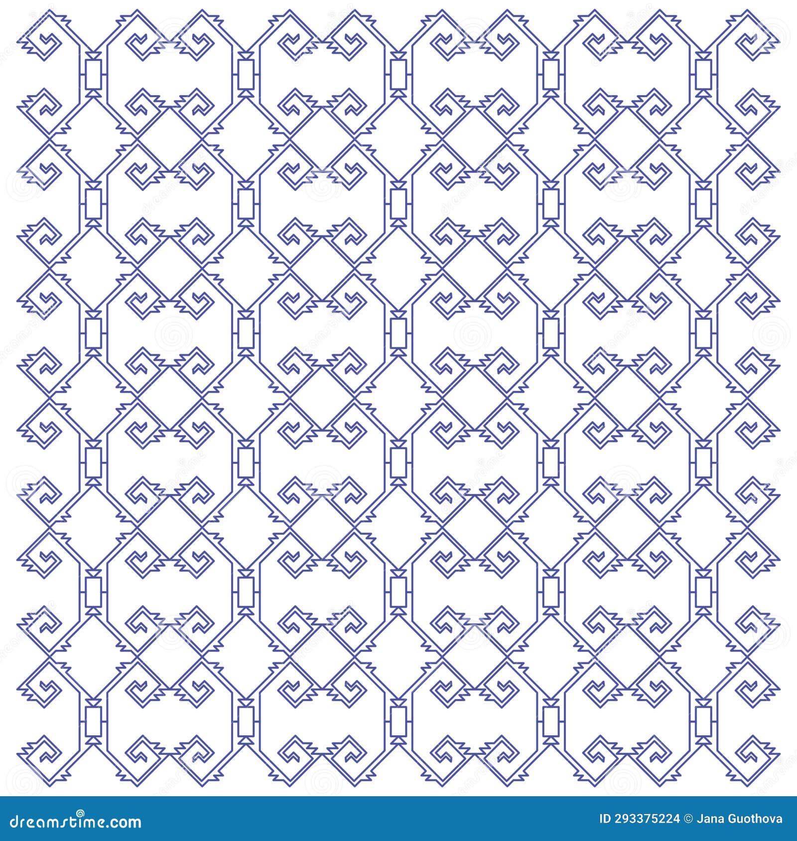 Luxury Aztecs Pattern Background Wallart Vector Stock Vector ...