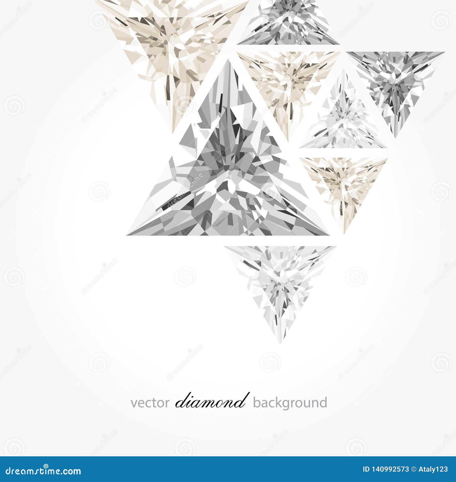 Luxury Background with Diamonds for Modern Design Stock Vector ...
