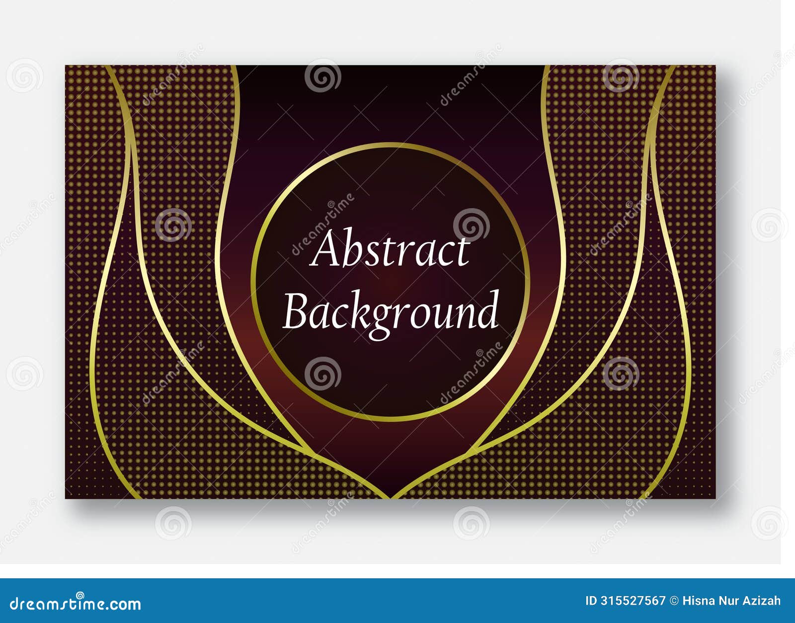 Modern Background Pattern of Red Curved Lines and Gold Lines ...