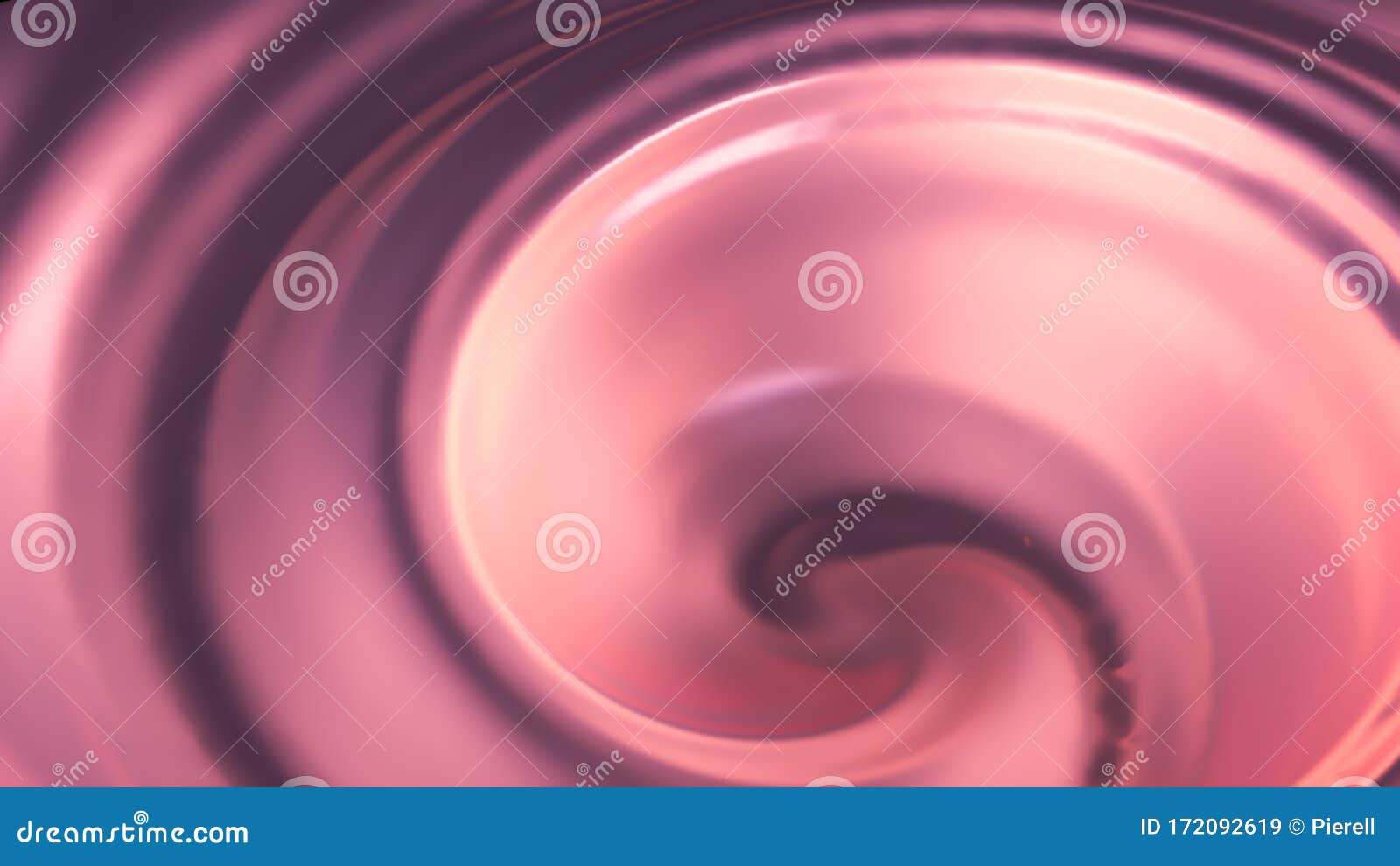 Luxury Beautiful Splash of Flow of Pink Gold. 3d Illustration, 3d ...