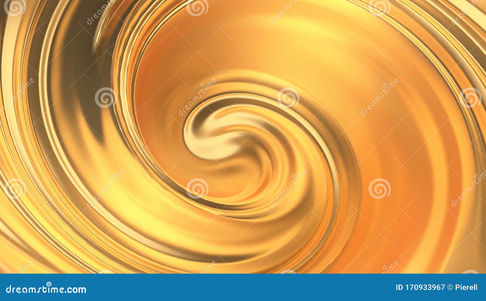 Luxury Beautiful Splash of Gold Flow. 3d Illustration, 3d Rendering ...