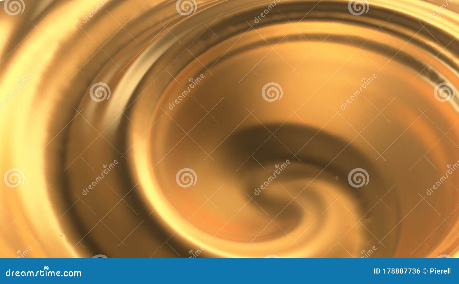 Luxury Beautiful Splash of Gold Flow. 3d Illustration, 3d Rendering ...