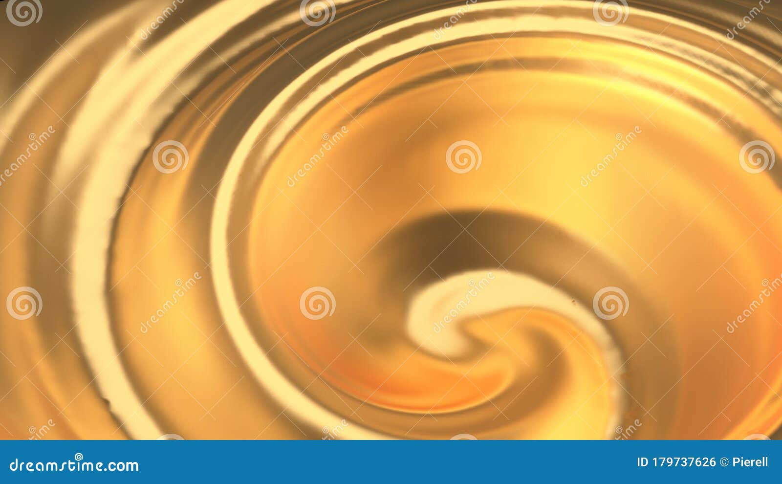 Luxury Beautiful Splash of Gold Flow. 3d Illustration, 3d Rendering ...