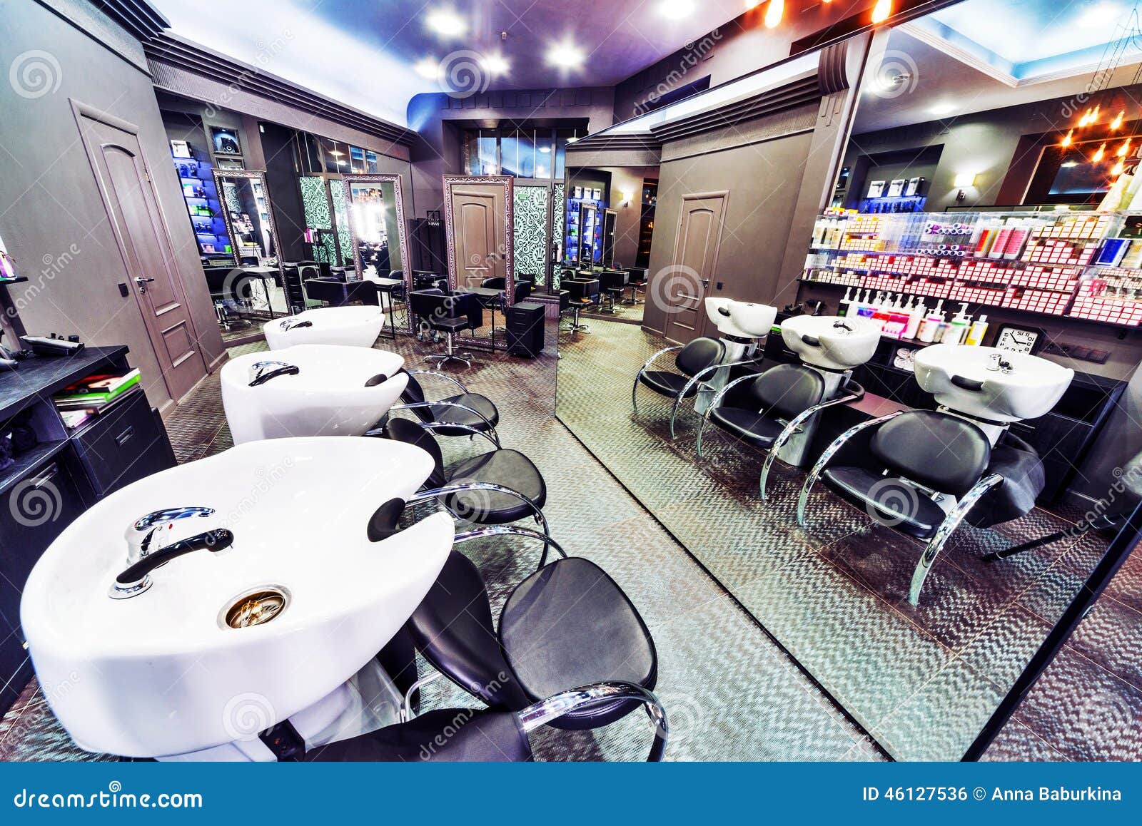 Luxury beauty salon stock photo. Image of accessories - 46127536