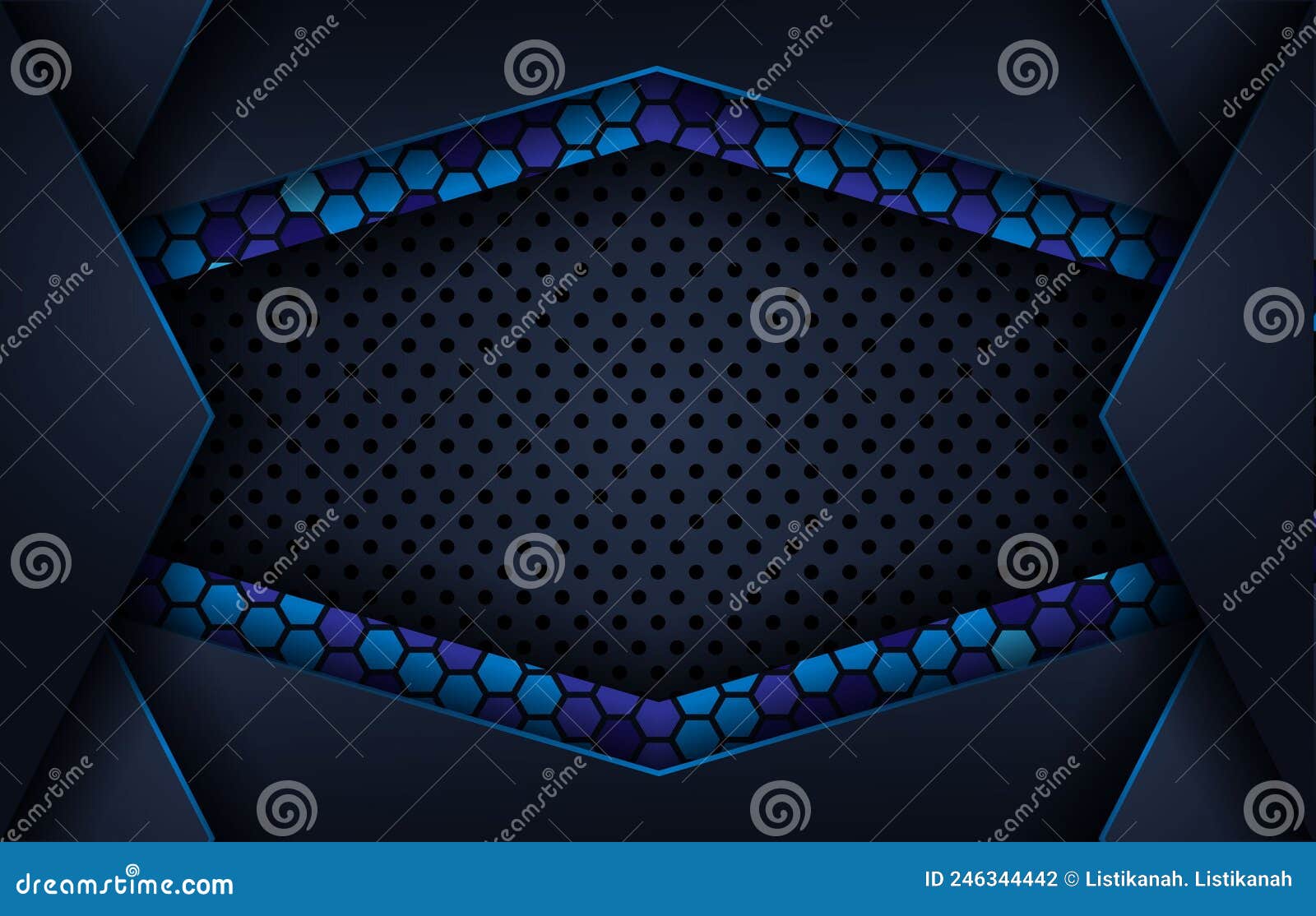 Luxury Blue Color Background Design Stock Vector - Illustration of ...