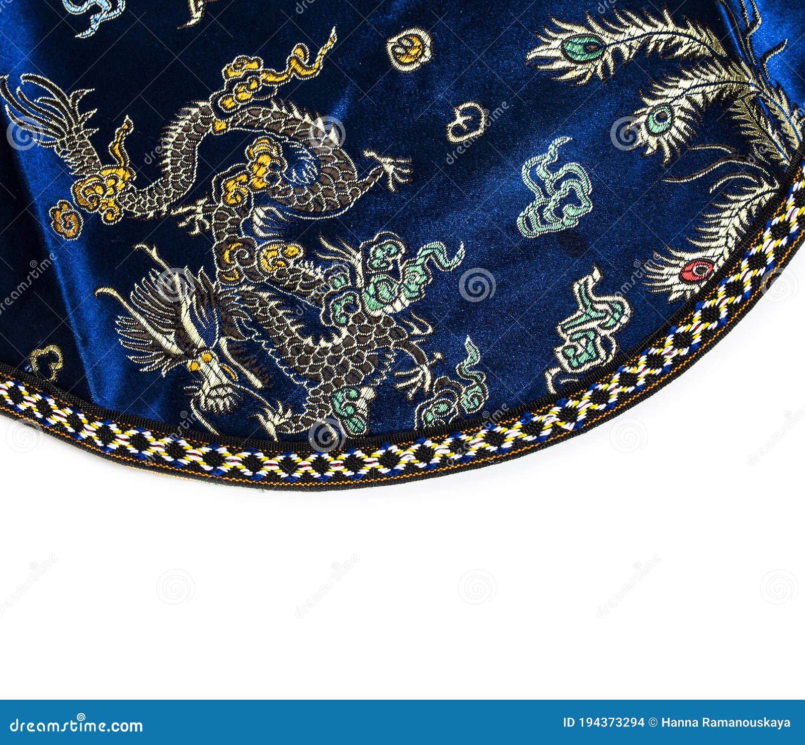 Luxury Blue Chinese Silk Texture Abstract Background Stock Photo ...