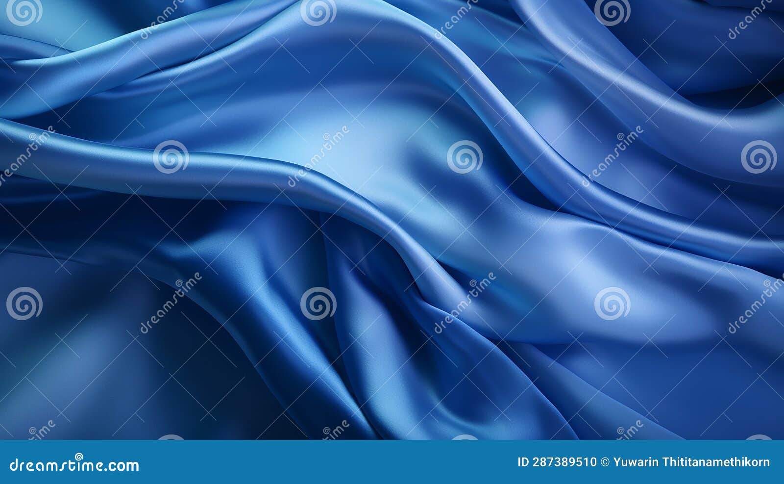 Luxury Blue Fabric Texture for Background. Generative AI Stock ...