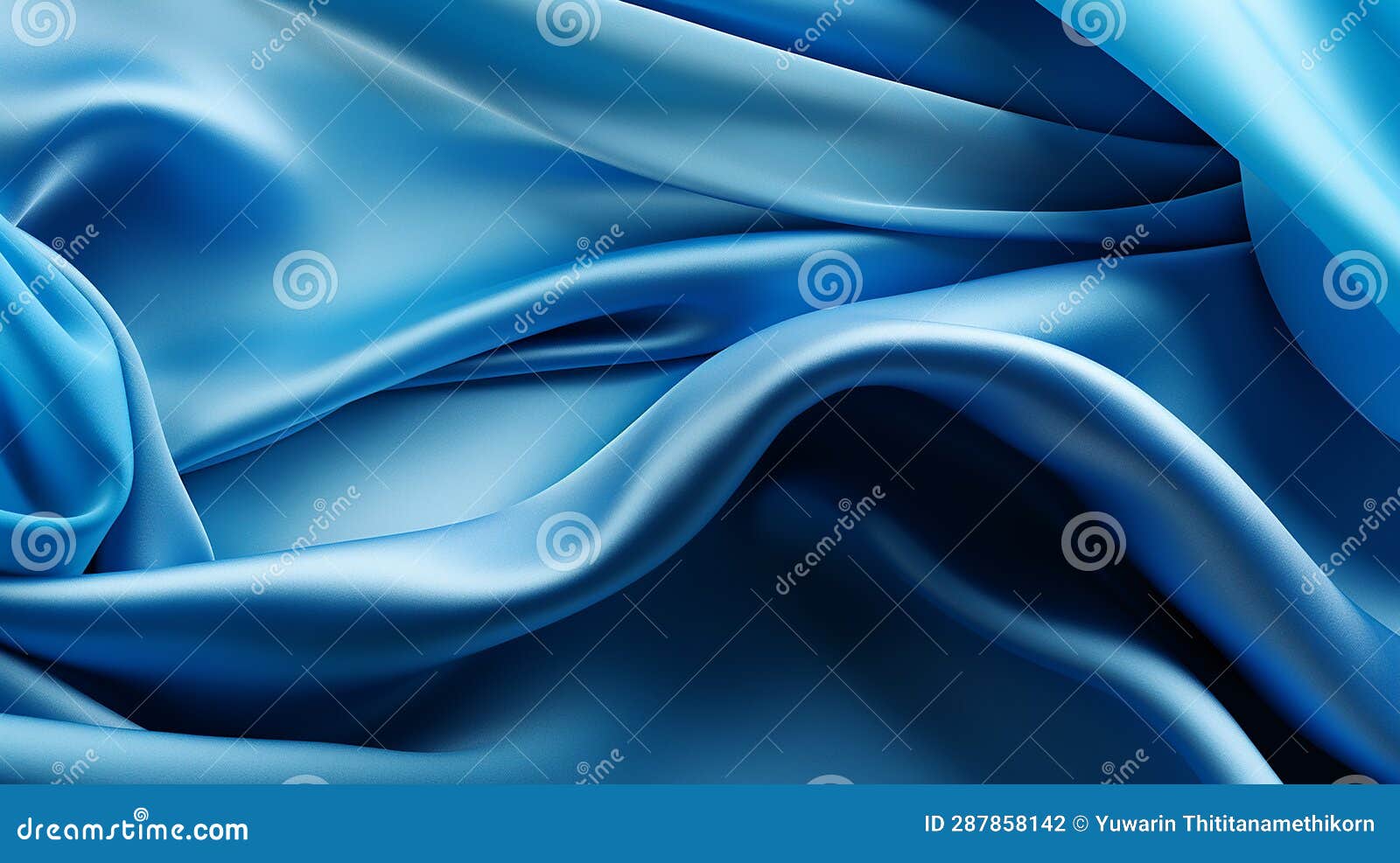 Luxury Blue Fabric Texture for Background. Generative AI Stock ...
