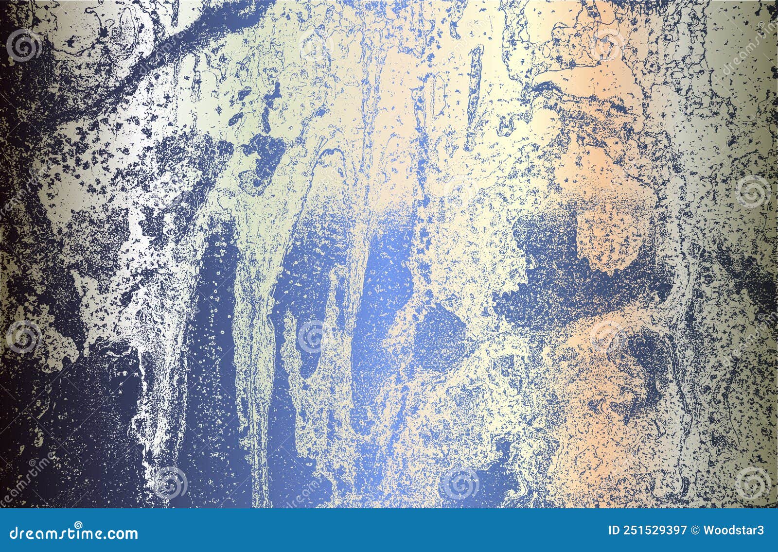 Luxury Blue, Pearl Metal Gradient Background With Distressed Metal ...