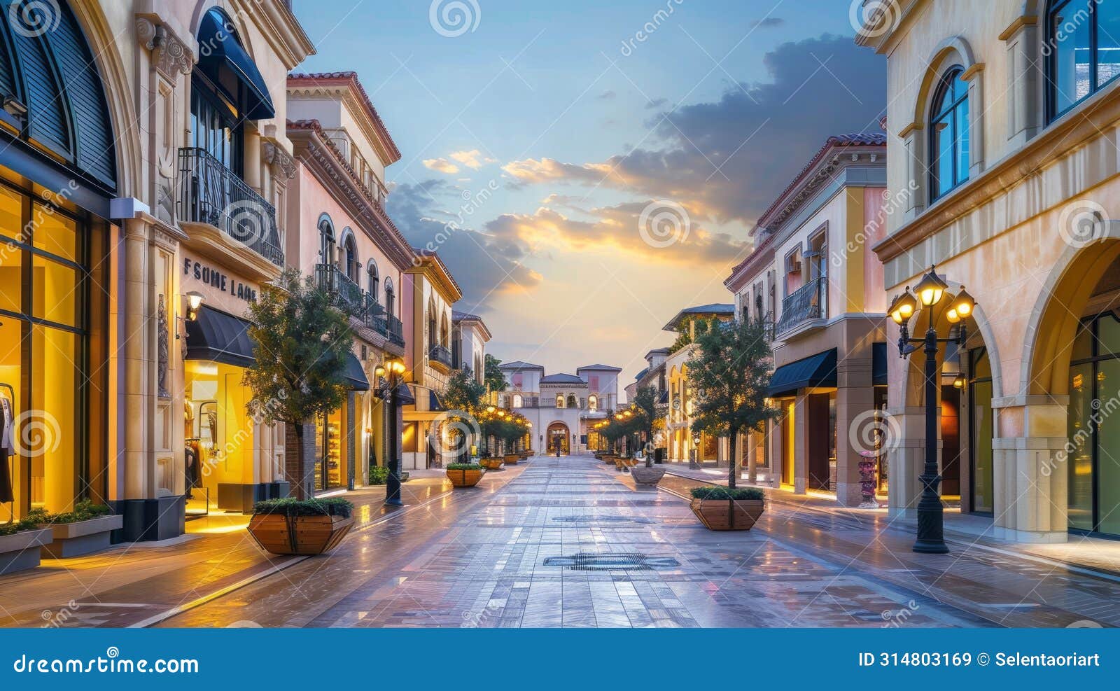 Luxury Brand Outlets stock illustration. Illustration of opulence ...