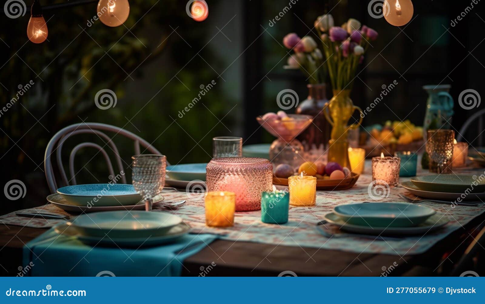 Luxury Candlelight Dinner Party Elegant Decor, Relaxation, Romance ...