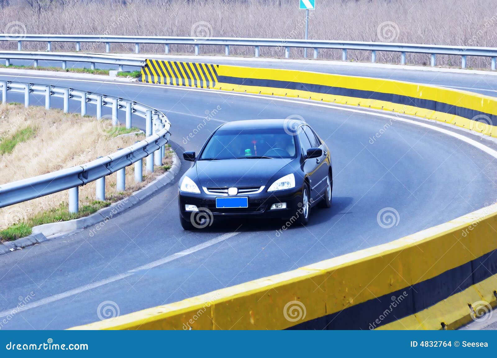 Luxury car on the highway stock photo. Image of luxury - 4832764