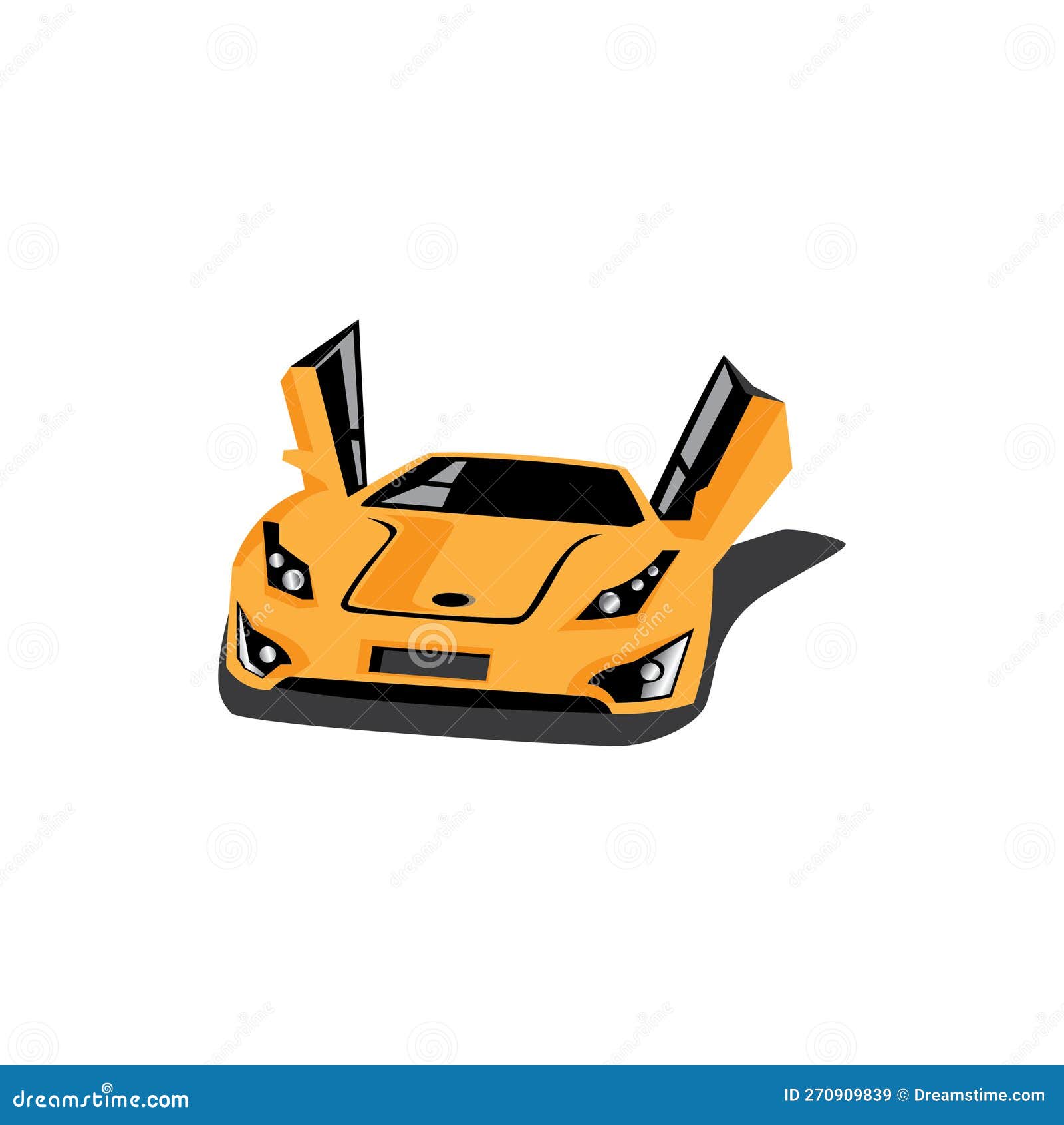 Luxury Car Icon Illustration Design Color Vector Element Stock Vector ...