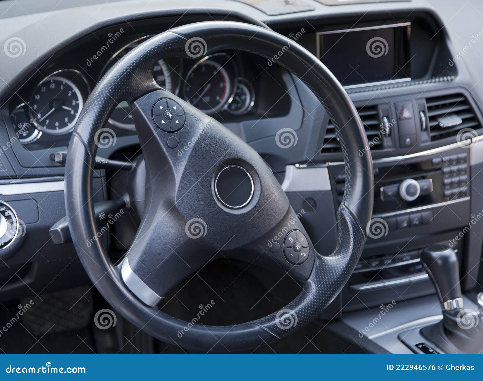 Luxury Car, Interior View stock photo. Image of rest - 222946576