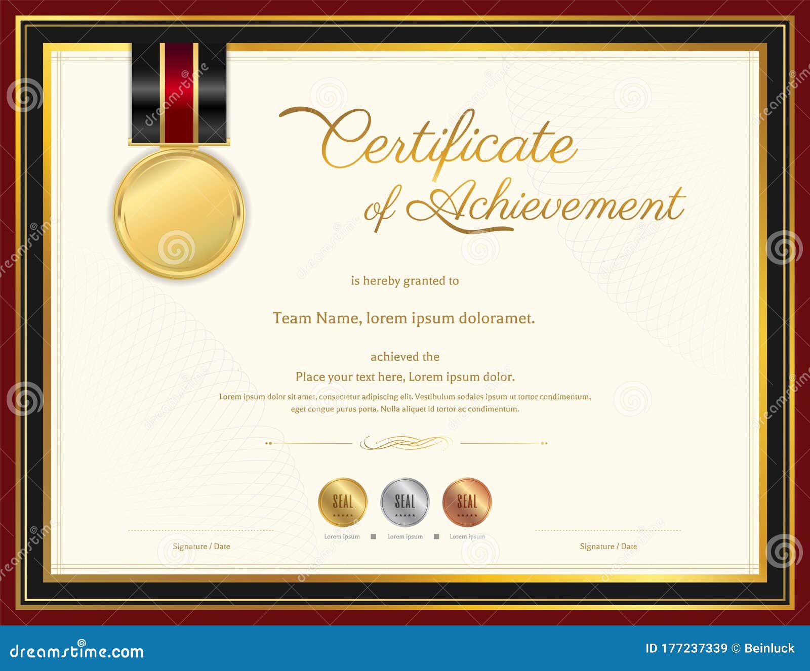 Luxury Certificate Template With Elegant Border Frame Diploma Design Images Luxury Certificate Template With Elegant Border Frame Diploma Design Images