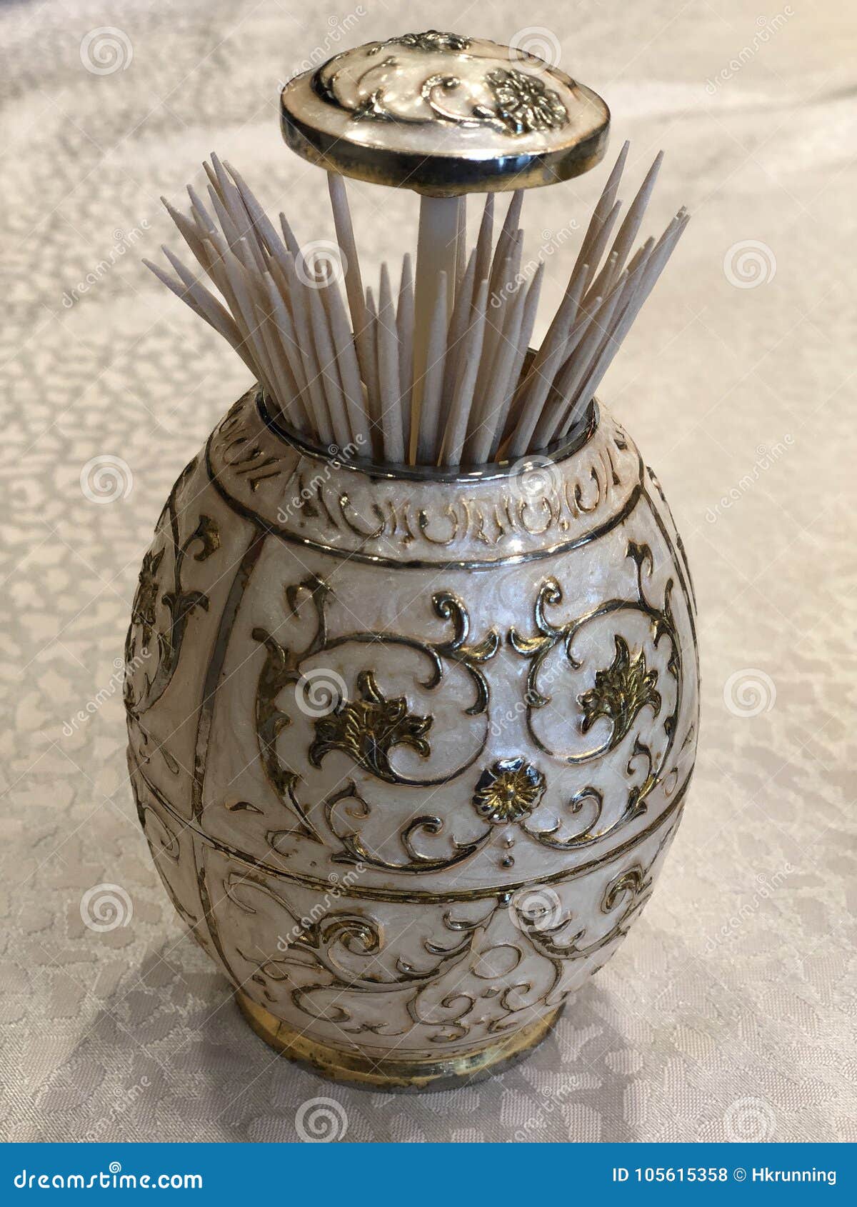 Luxury Chinese Style Toothpick Container Stock Photo - Image of history ...