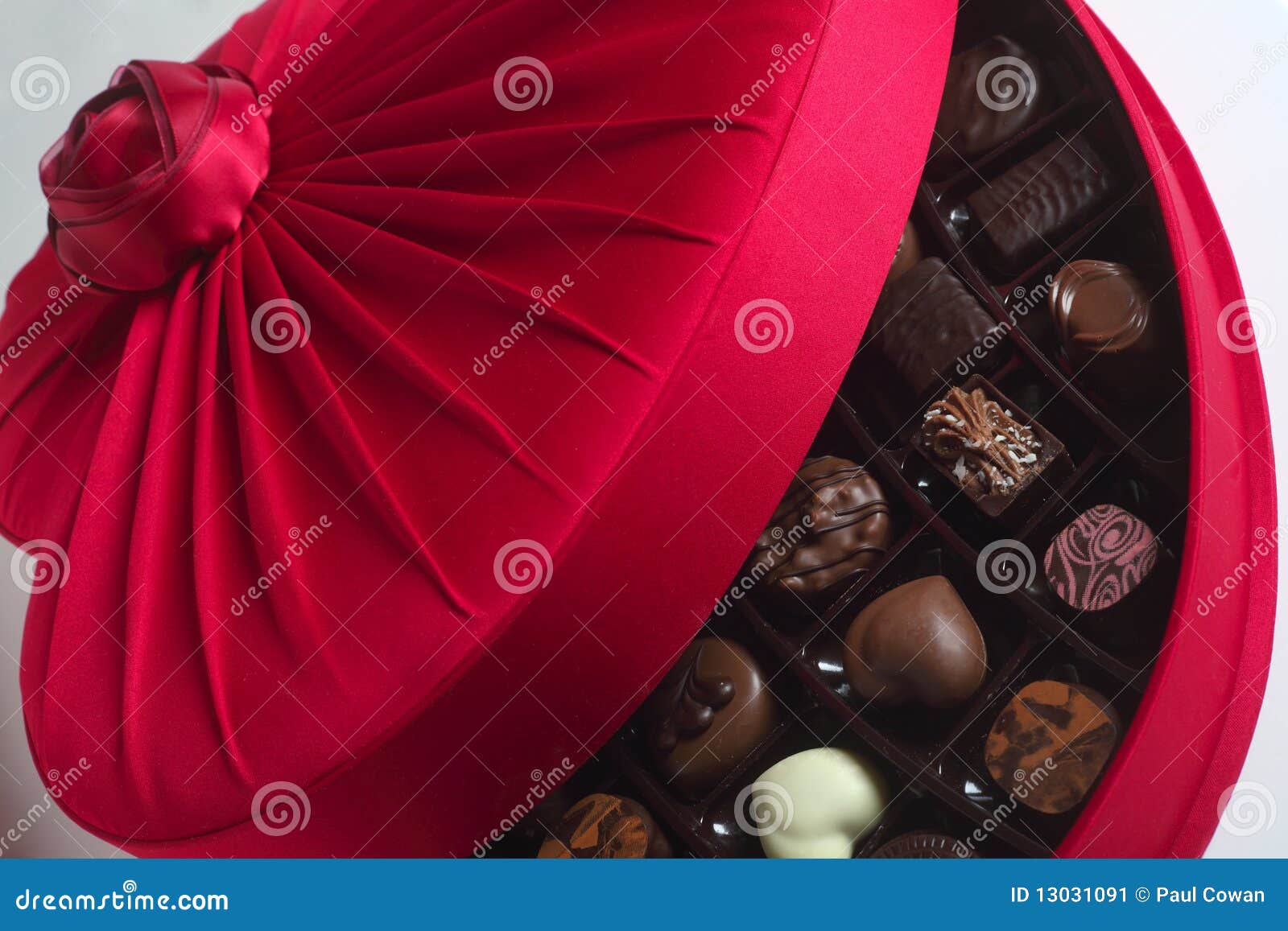 Luxury chocolate box open stock image. Image of chocolates - 13031091