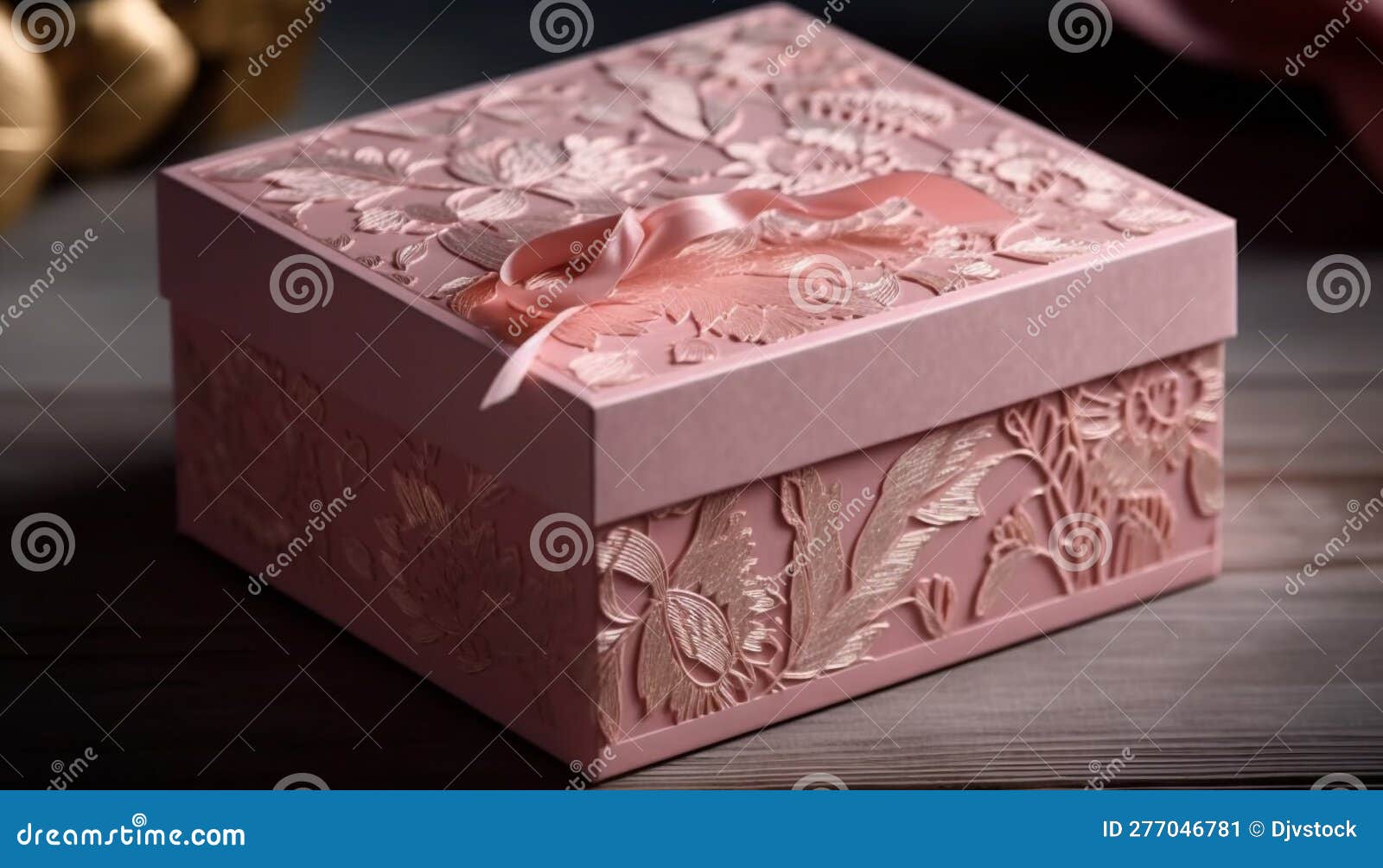 Luxury Chocolate Gift Box, Wrapped with Elegance Generated by AI Stock ...