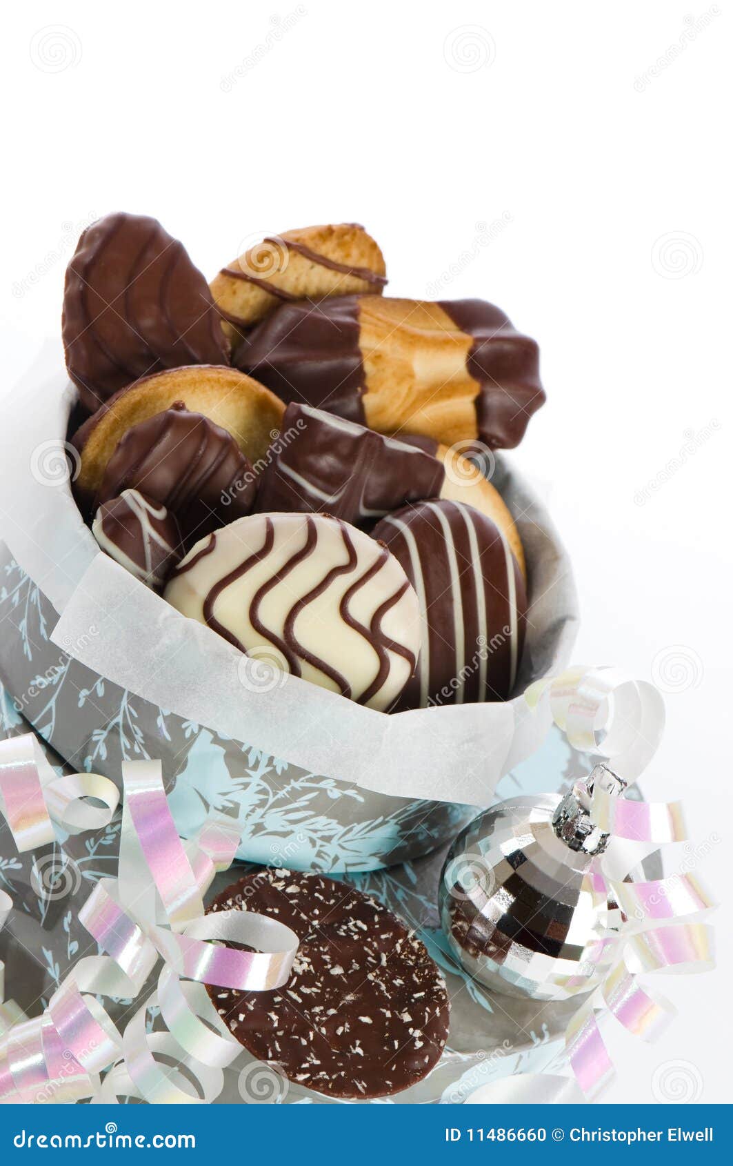 Luxury Christmas Biscuits stock photo. Image of presents - 11486660