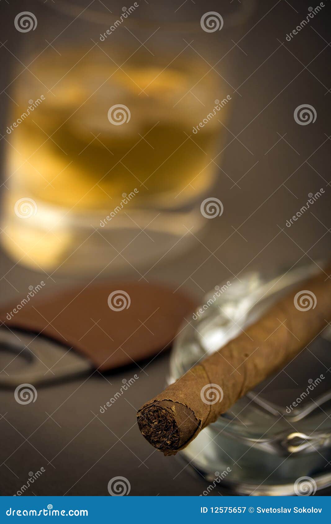 Luxury cigar stock image. Image of expensive, classic - 12575657