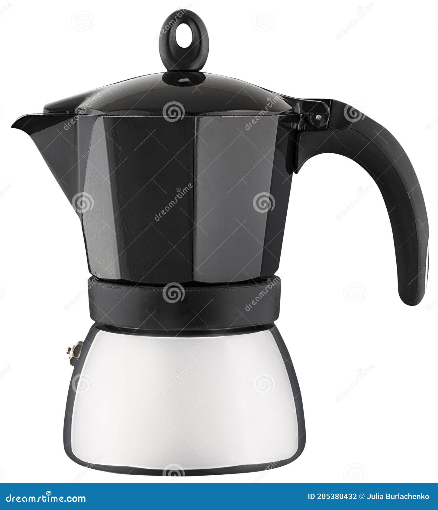 Luxury coffee pot stock photo. Image of handle, espresso - 205380432