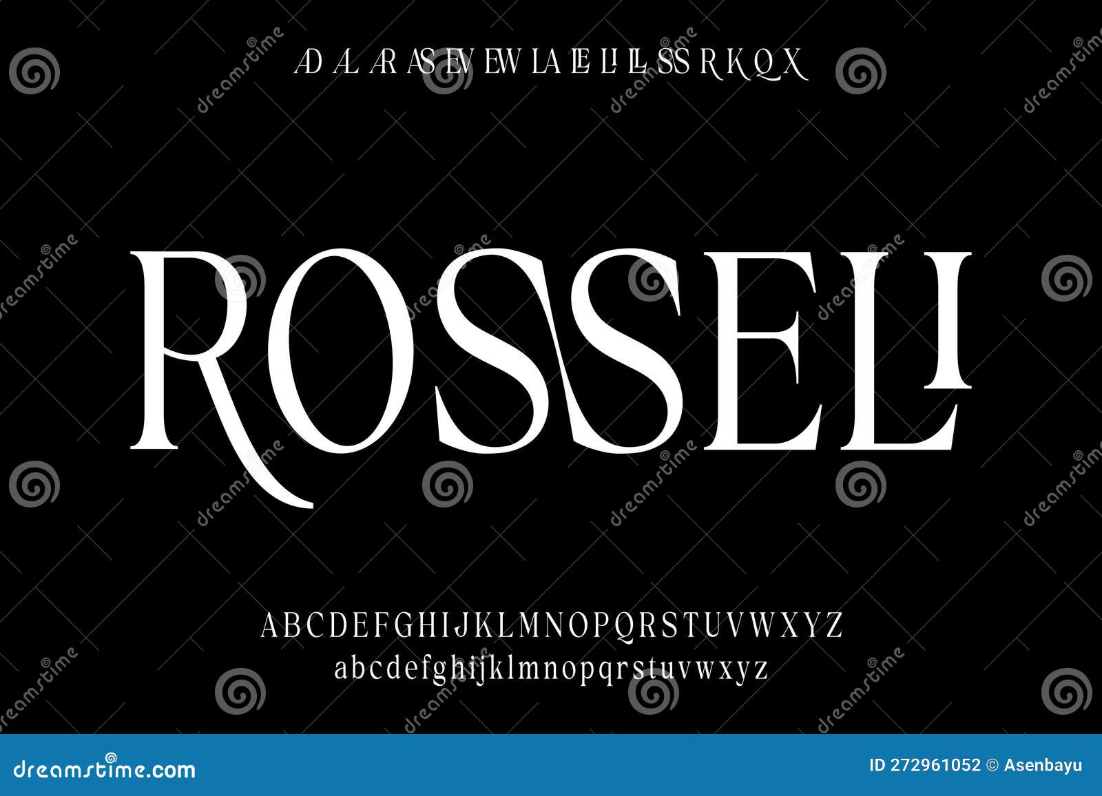 Condensed Display Font Vector With Alternates And Ligatures ... Condensed Display Font Vector With Alternates And Ligatures ...
