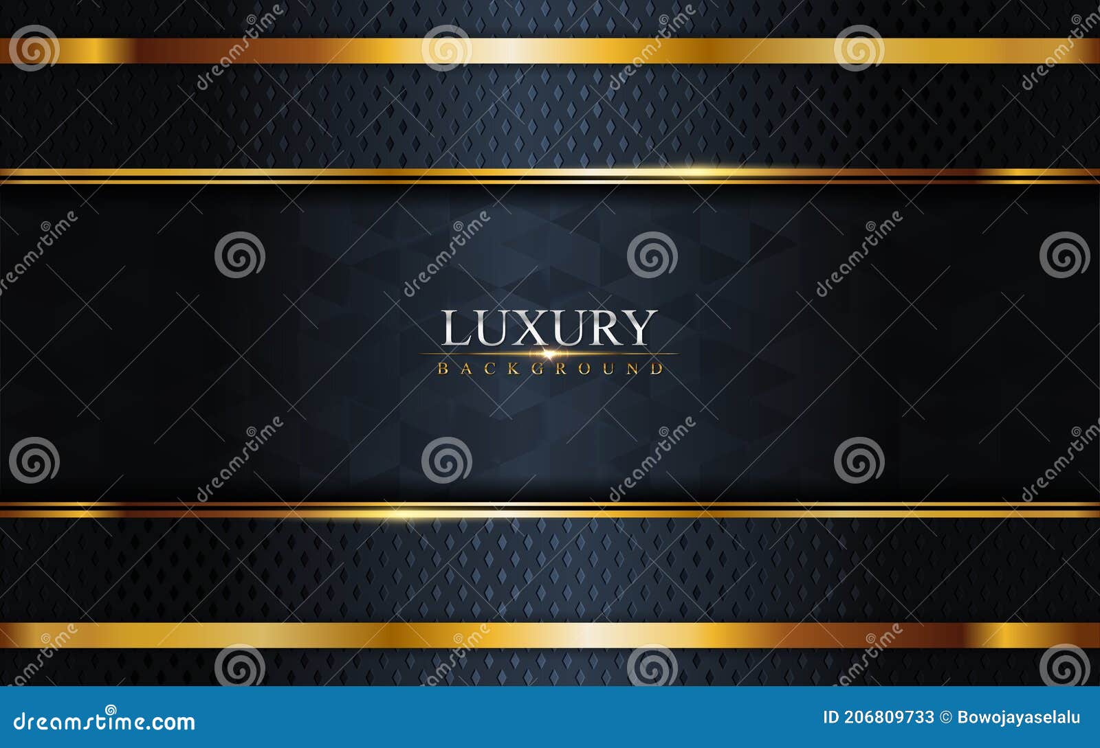 Luxury Dark Navy Combination with Golden Lines Background Design Stock ...