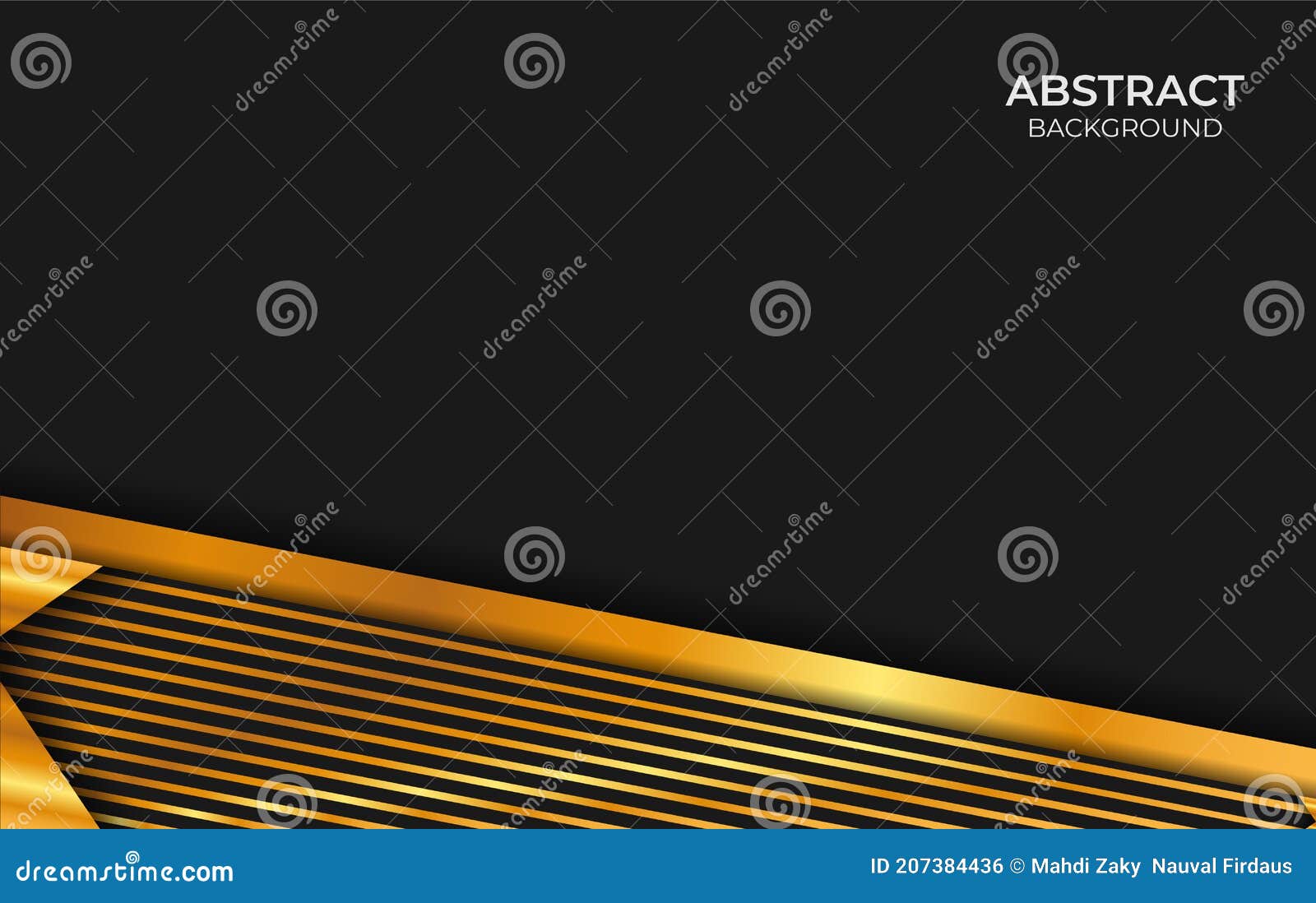 Luxury Design Black and Gold Stock Illustration - Illustration of cool ...