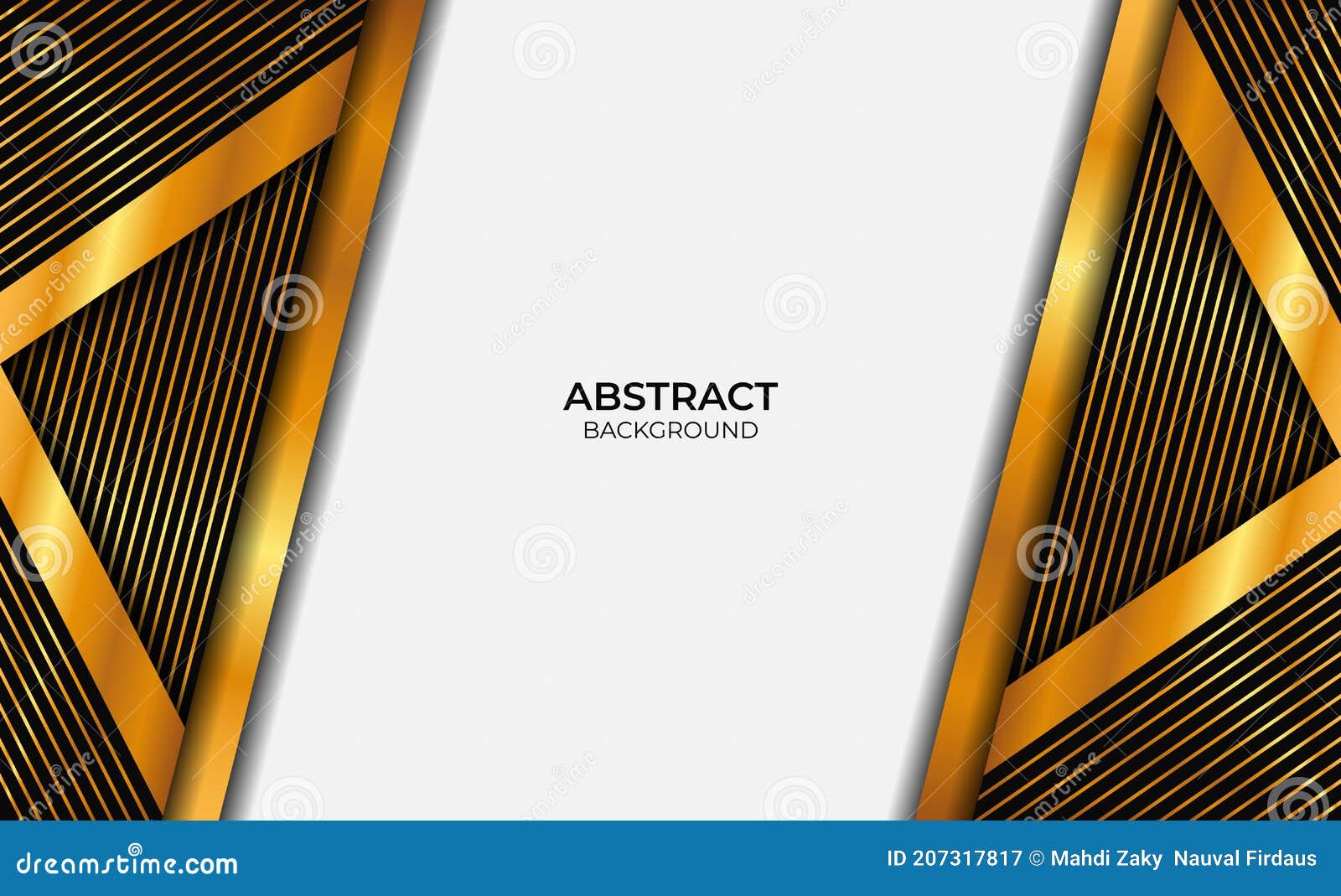 Luxury Design Gold and Black Style Stock Vector - Illustration of ...