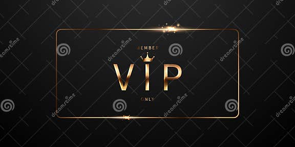 Luxury Design Vip Background Vector Illustration Stock Vector ...