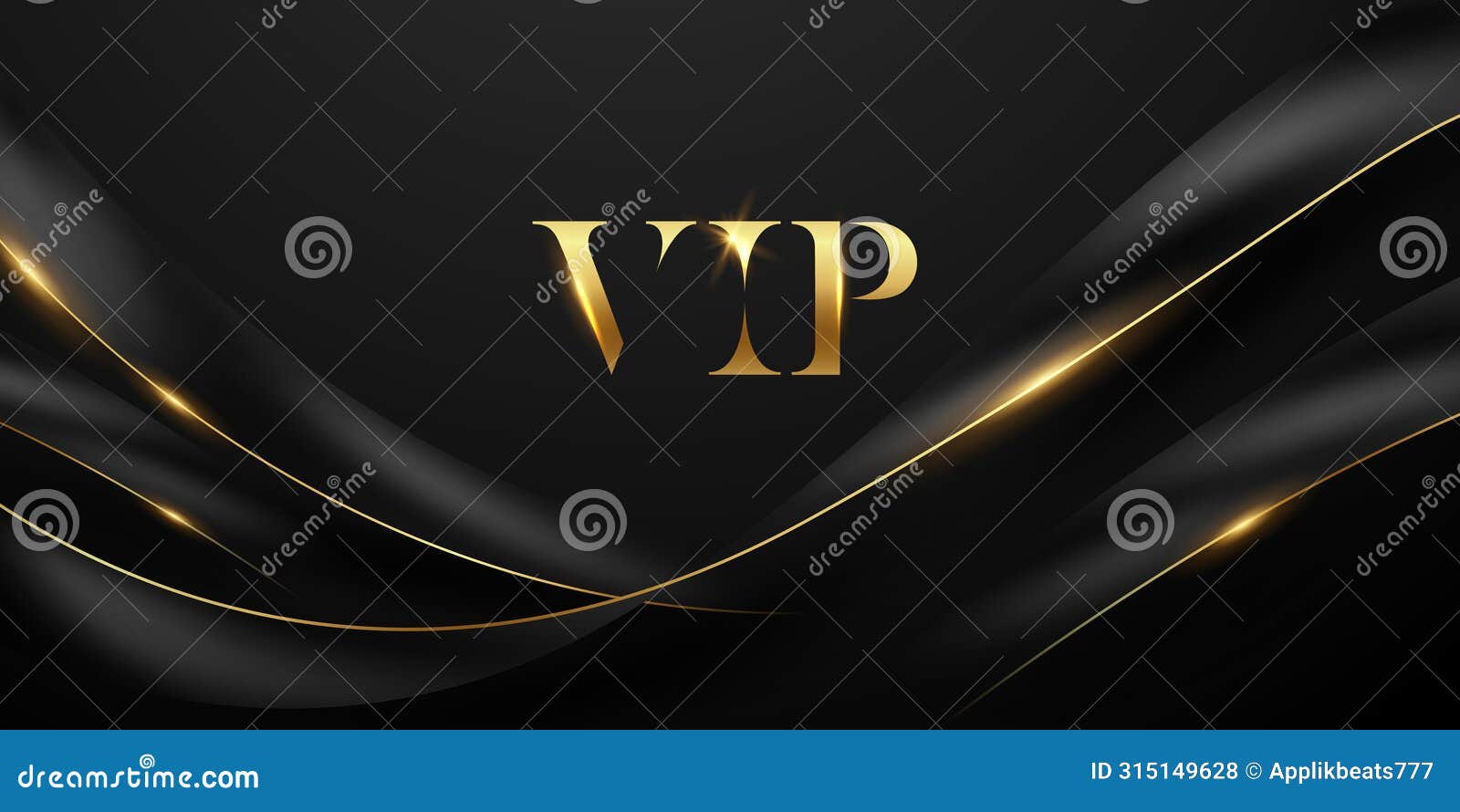 Luxury Design Vip Background Vector Illustration Stock Vector ...