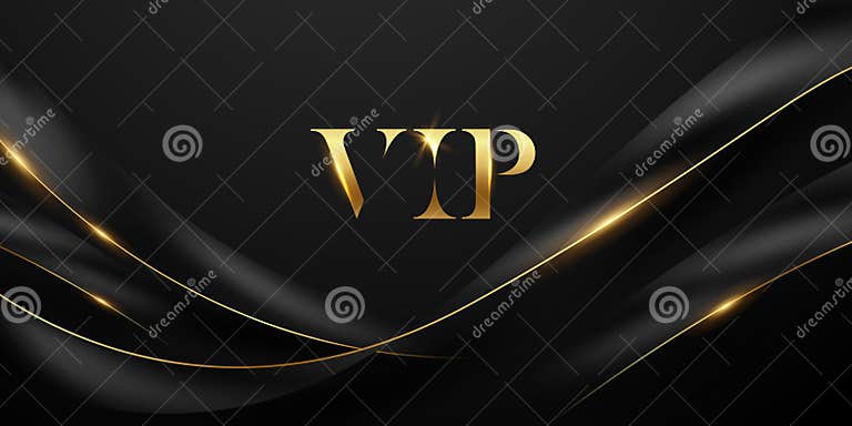 Luxury Design Vip Background Vector Illustration Stock Vector ...