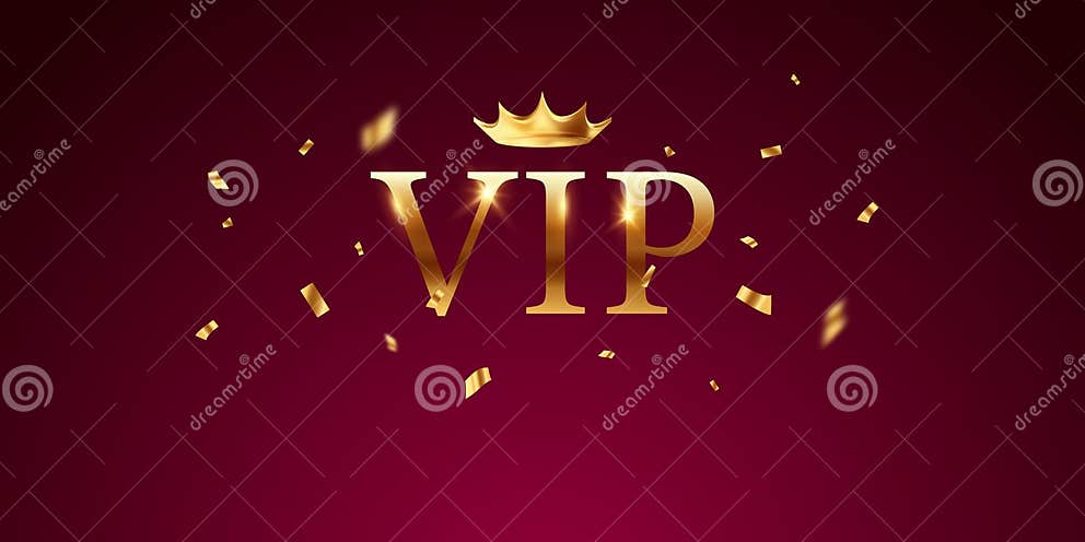 Luxury Design Vip Background Vector Illustration Stock Vector ...