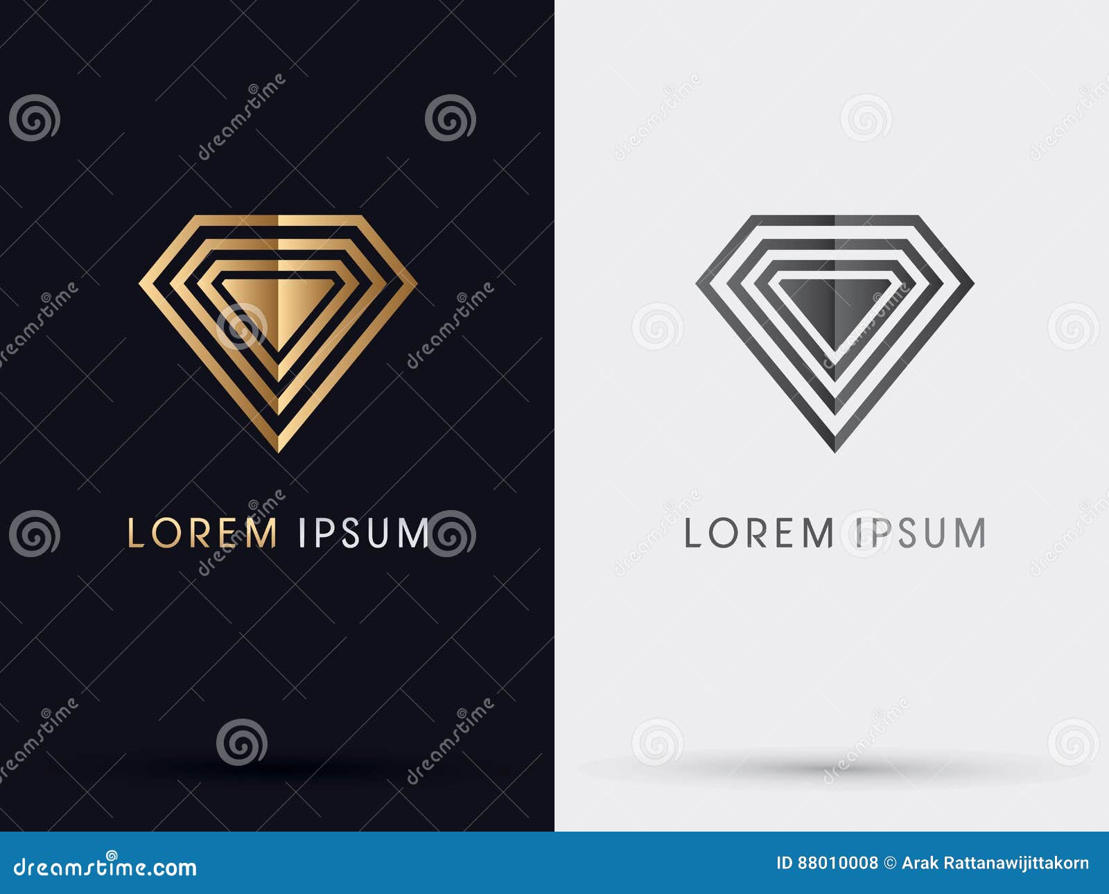 Luxury Diamond abstract stock vector. Illustration of premium - 88010008